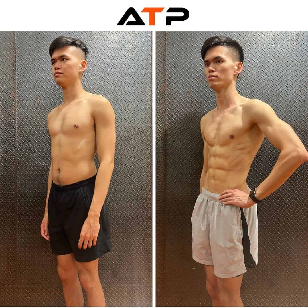 Jeff got a stunning six-pack at ATP Personal Training