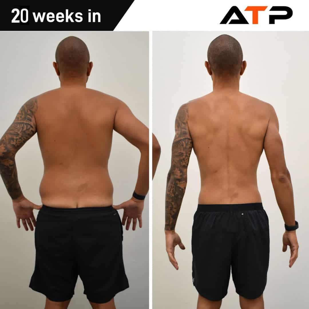 Daniel lost 20kg in 20 weeks of Fat Loss - ATP Personal Training