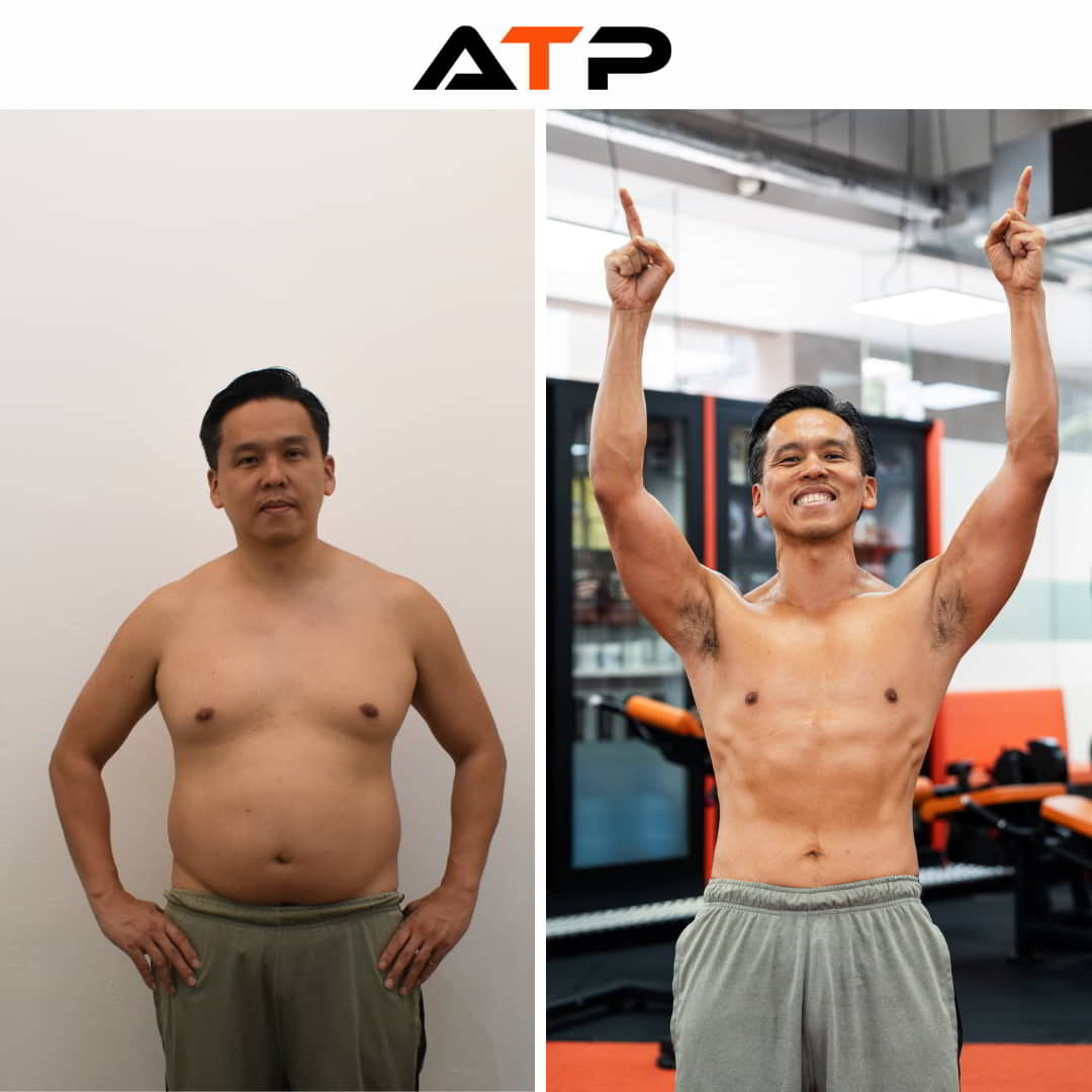 From roly poly to role model: Jason transformed his physique with ATP ...