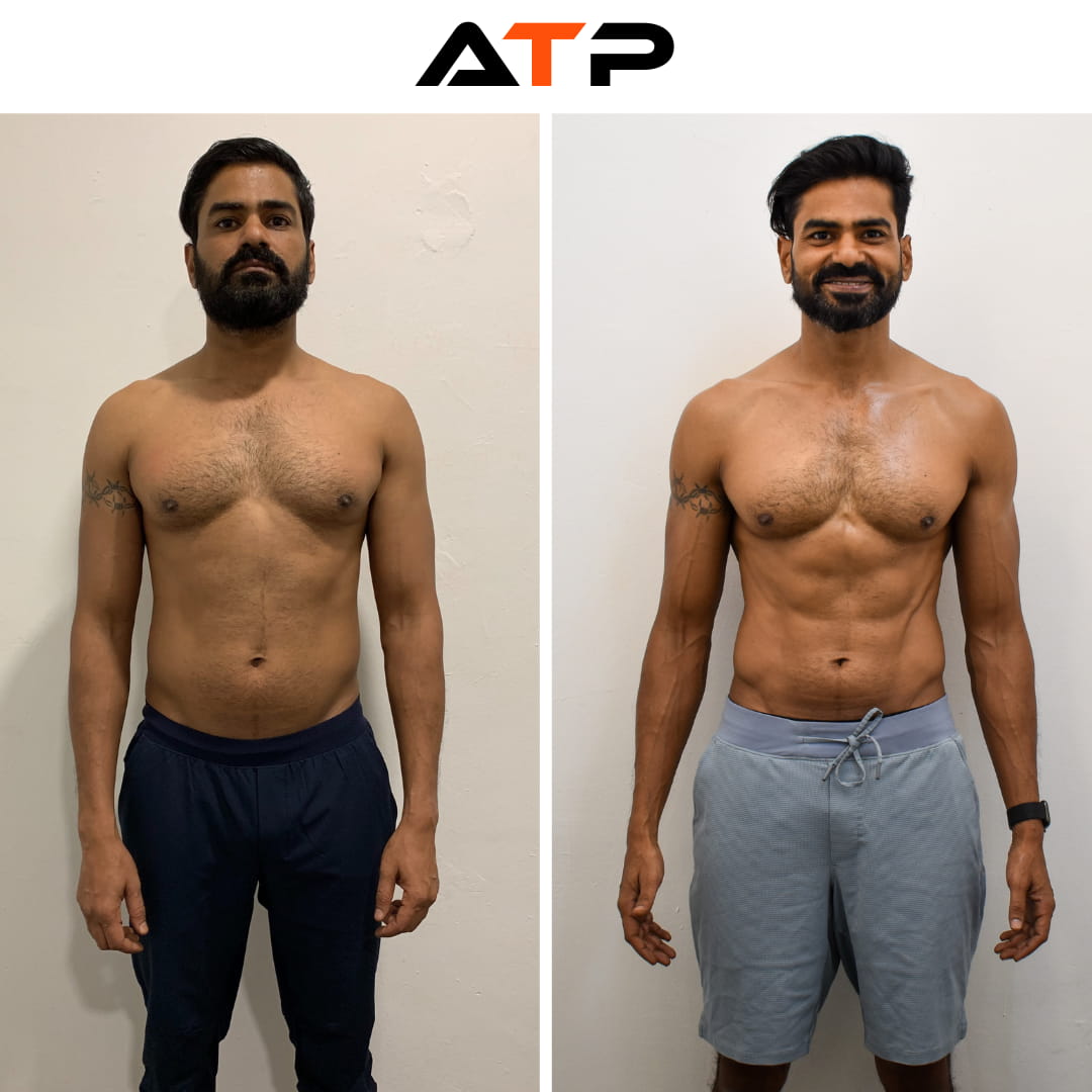 Shailesh worked with ATP Personal Training and got his dream lean body.