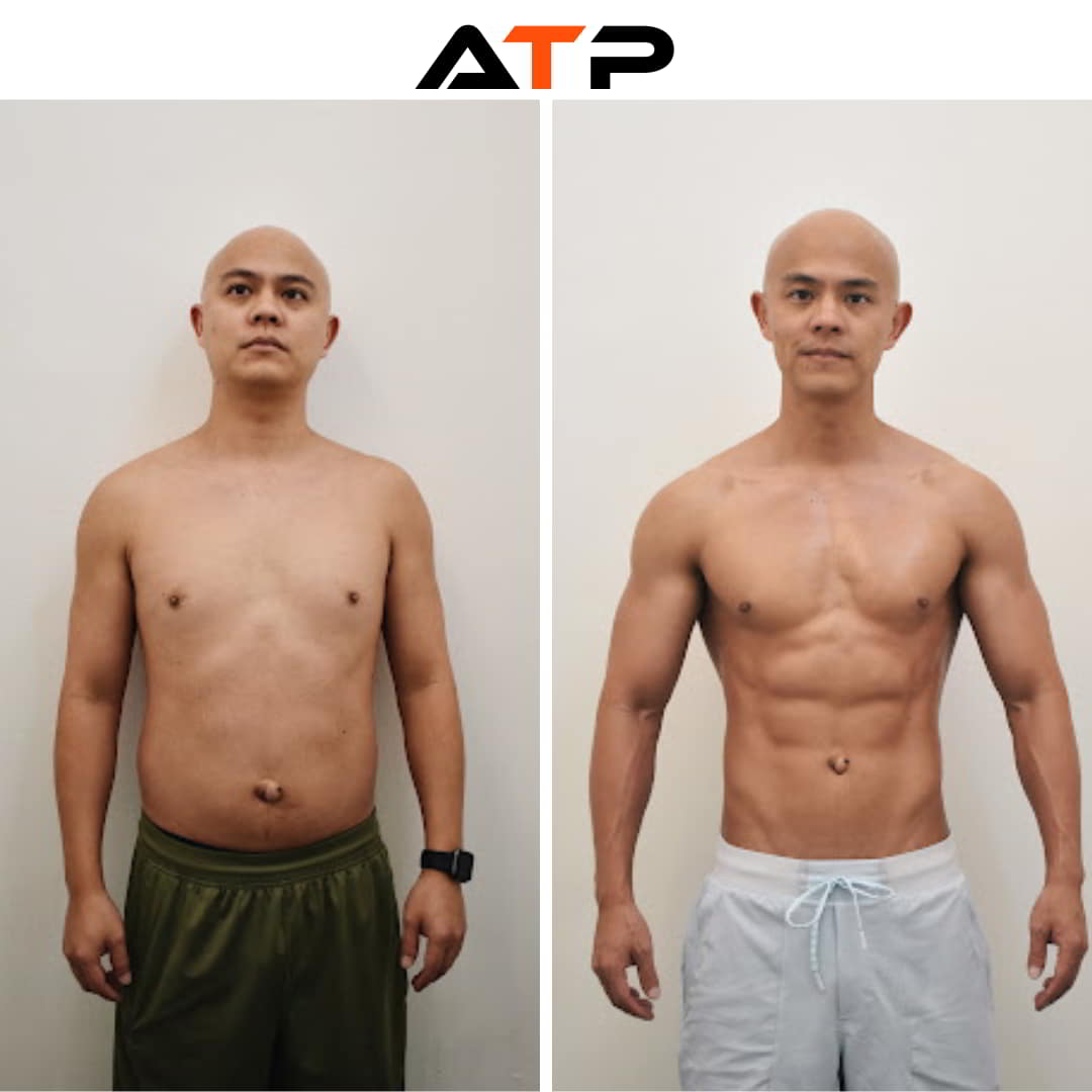 Enoch built a dramatic muscular physique with ATP Personal Training - ATP Personal Training