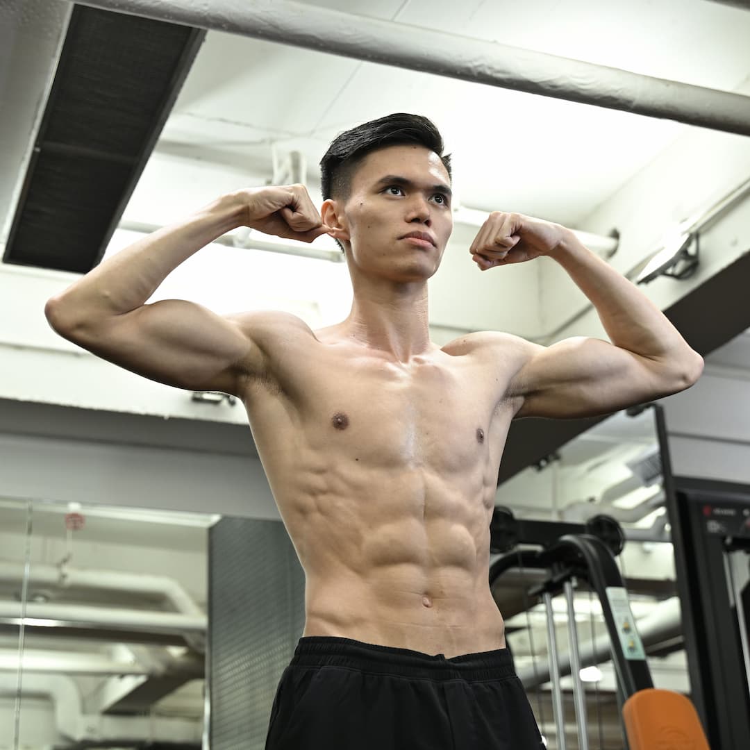 Jeff got a stunning six-pack at ATP Personal Training